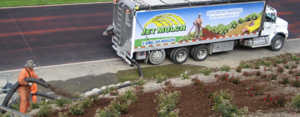 Jet Mulch - Blower Truck Service